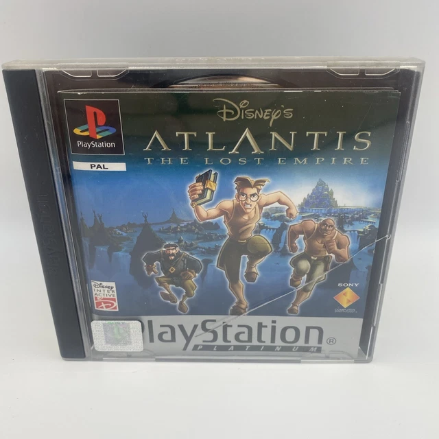 DISNEY’S ATLANTIS THE Lost Empire - Sony Playstation PS1 - No Front ...