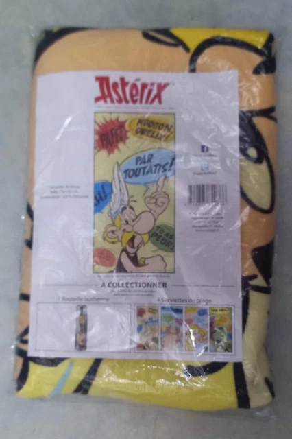 SERVIETTE PLAGE BAIN Astérix Editions Albert René Asterix 2018 Towel ...