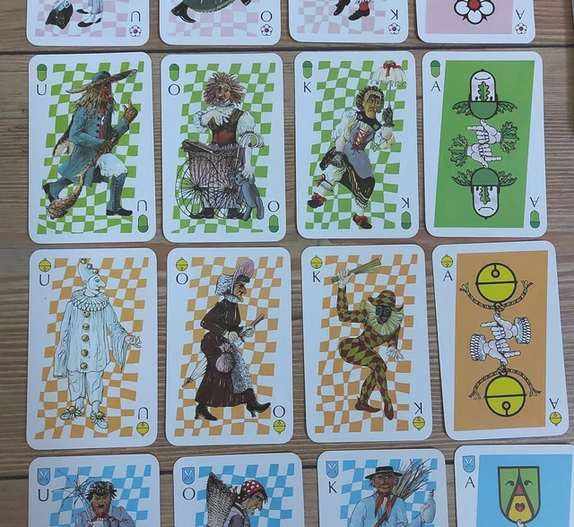 CARNIVAL DECK KRIENSER Fasnachts-Jass Playing Cards Leon Schnyder 1988 AG Muller EUR 39,50 ...
