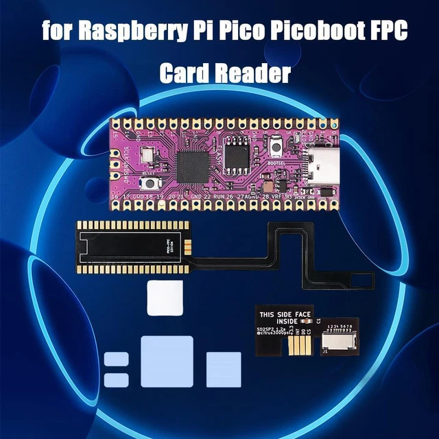 FOR RASPBERRY PI Pico Picoboot FPC Card Reader GC2SD/SD2SP2 Consol b ...