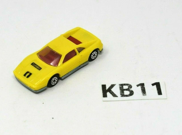 MAJORETTE YELLOW TURBO Racing Car No 101 Plastic/Metal Toy Car $4.00 ...