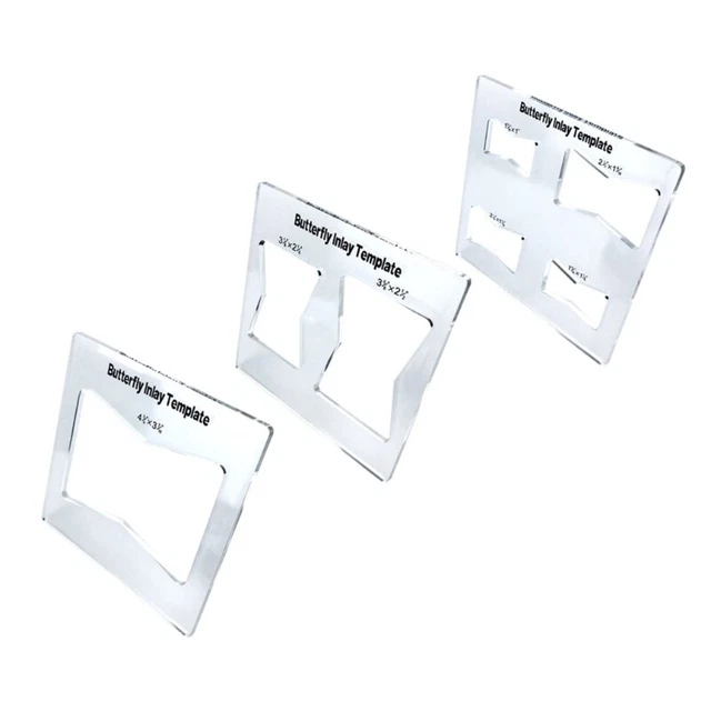 ROUTER JIG TEMPLATE ,Butterfly Inlay Templates Router and Decorative ...