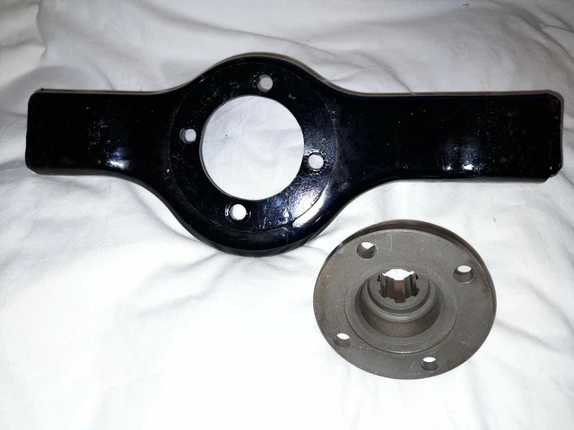 TRIUMPH TR4A TR5 TR6 Differential Front Plate & Propshaft Flange Diff ...