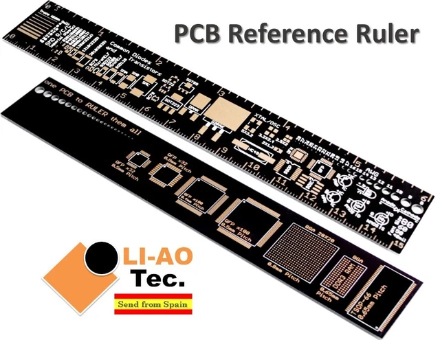 PCB REFERENCE RULER for Electronic Engineers PCB Ruler Measuring Tool ...