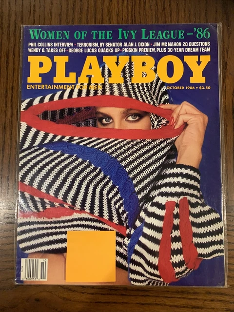 PLAYBOY MAGAZINE OCTOBER 1986 Women Of The Ivy League!!!! EUR 14,64 ...