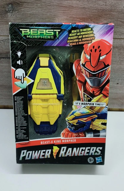 POWER RANGERS BEAST Morphers Beast-X King Morpher Lights Sounds New ...
