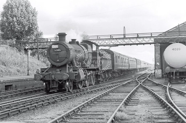 PHOTO BRITISH RAILWAYS Steam Locomotive Class 43xx 5385 at Shalford in ...