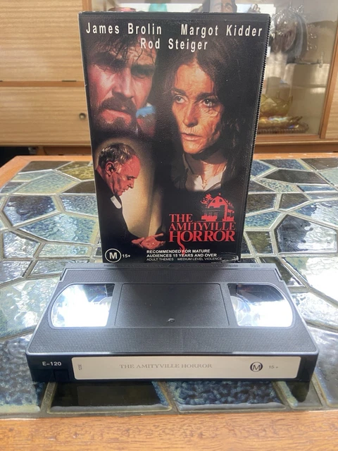 THE AMITYVILLE HORROR 1979 VHS Video Tape Horror Movie VHS Tape James ...