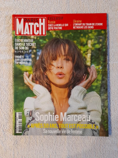 PARIS MATCH : SOPHIE MARCEAU mars 2022 EUR 3,97 - PicClick FR