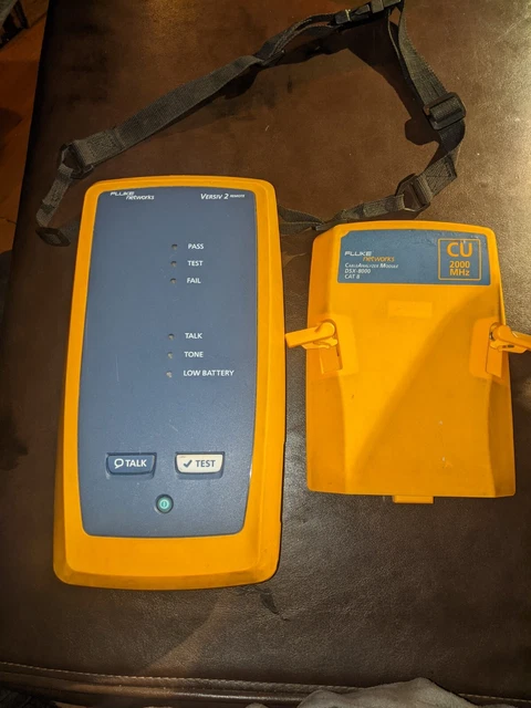 FLUKE NETWORKS VERSIV DSX-8000 Cable Analyzer remote only $1,050.00 ...