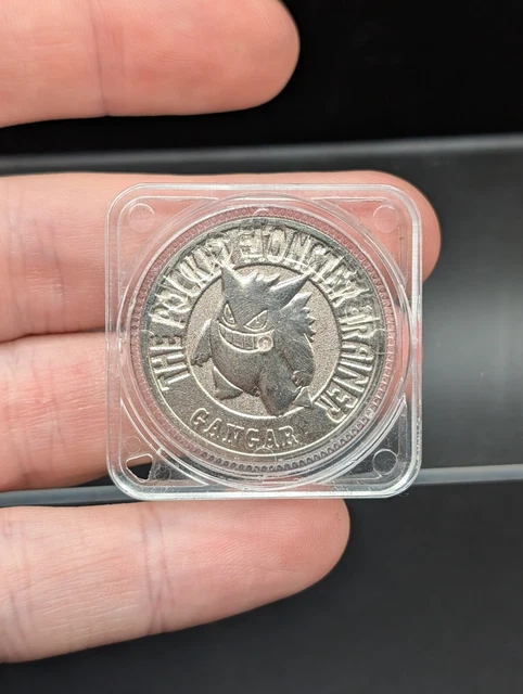 POKÉMON BANDAI BATTLE Coin 1997 Gengar Silver EUR 30,00 - PicClick FR
