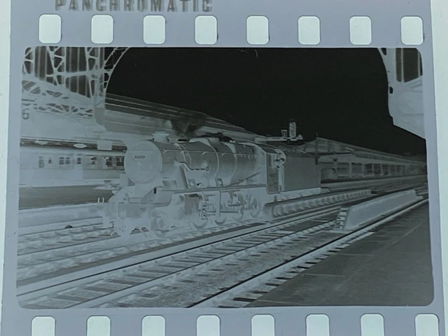 STEAM LOCOMOTIVE LOCO 48459 Railway Negative Ref 1Q-1 £4.99 - PicClick UK