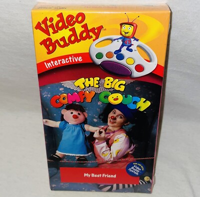VHS - THE Big Comfy Couch, My Best Friend -VHS (1999, Video Buddy ...