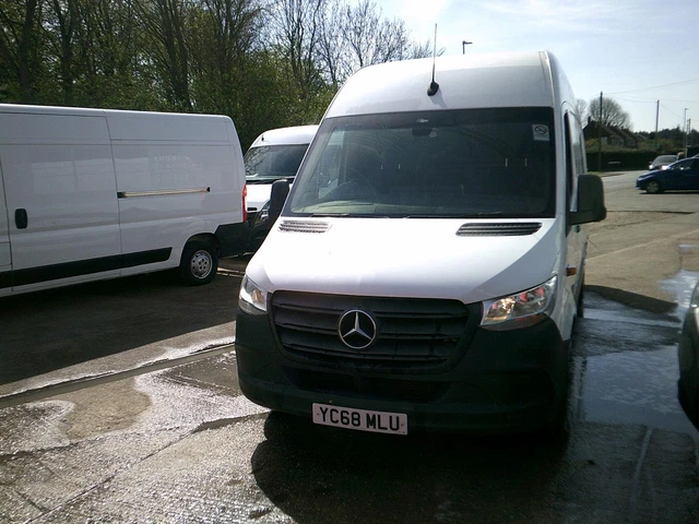 MERCEDES-BENZ SPRINTER LWB,2018,68 REG,WHITE,ONLY 114k,LONG MOT,VERY ...
