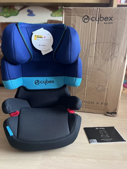 BRAND NEW CYBEX Solution x-fix car seat with isofix, fits 3-12 yrs £75. ...