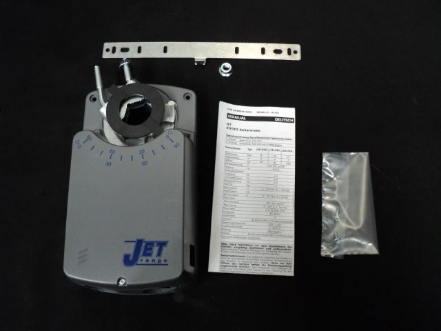 JET RANGE J16-230M Damper Actuator NR 1594 230V AC £55.99 - PicClick UK