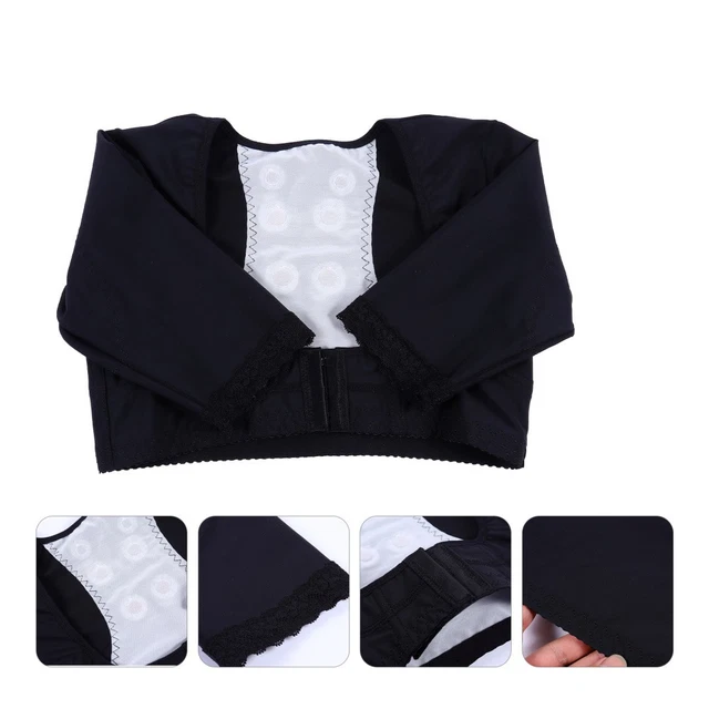 ARM SHAPER WOMEN Posture Compression Sleeves Slimming Upper Arm Vest £ ...