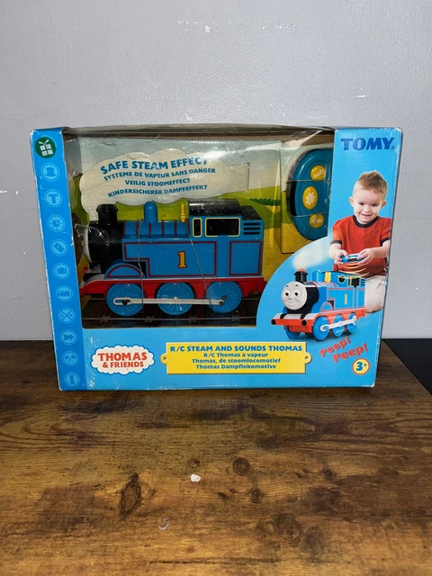 THOMAS THE TANK Engine Rare 2005 Steam, Sounds & Light TOMY Push along ...