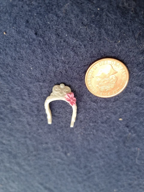 BARBIE MONSTER HIGH Doll Princess Queen Mini Crown Tiara Hat Royal Head ...