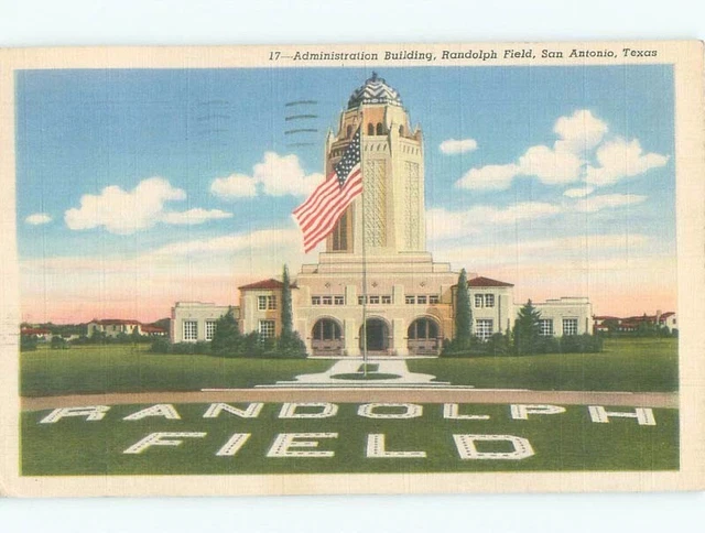 LINEN ADMIN BUILDING AT RANDOLPH FIELD MILITARY AIRPORT San Antonio TX ...
