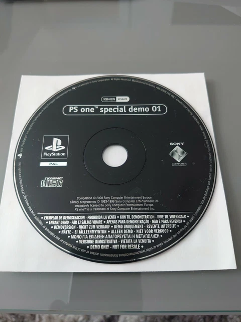 PSONE SPECIAL DEMO 01 for Sony PlayStation PS1 PAL TESTED £7.90 ...