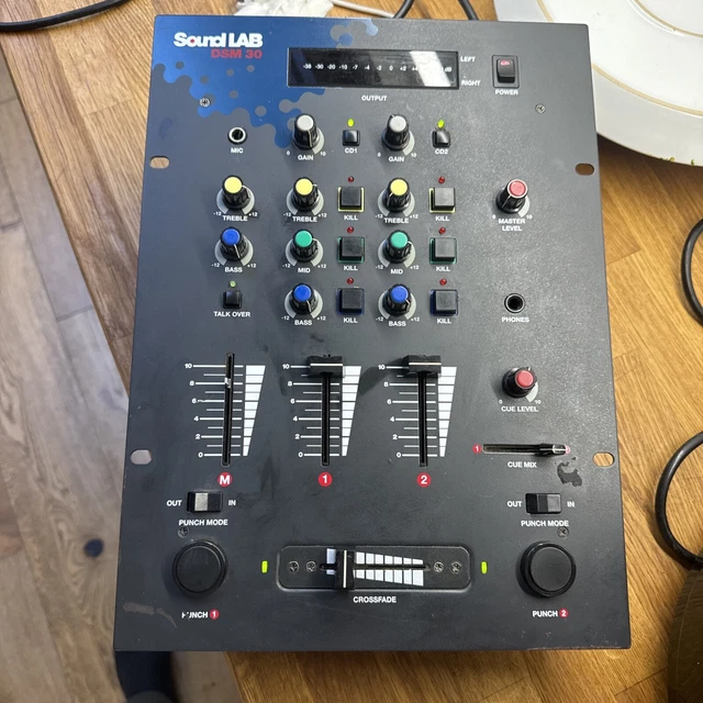 SOUNDLAB MODEL: DSM30 Dual Mixer Unit tested working £33.33 - PicClick UK