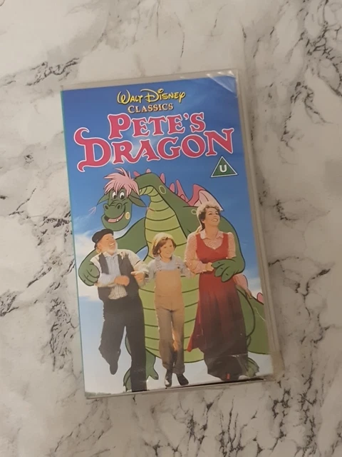 PETE'S DRAGON - Live Action & Animated VHS/SUR 2000 Disney VHS Video ...
