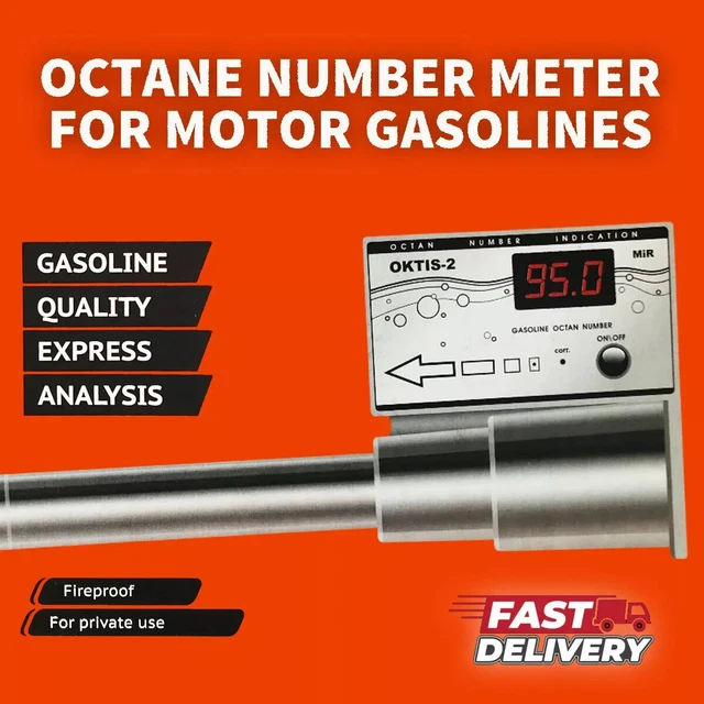 OKTIS-2 MIR, FUEL Quality Analyzer, Gasoline Fuel Tester, Octane Number ...