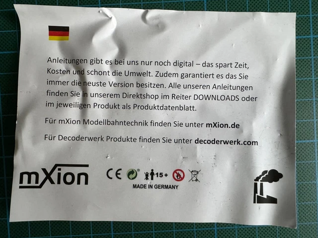 30205 DECODERWERK 4X Weichendecoder für Märklin/Trix C-Gleis-Weichen wie 74462 EUR 64,00 ...