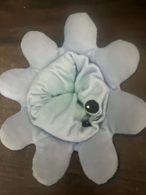FLIPPABLE MOOD OCTOPUS Soft Toy Light Blue Dark Blue, Double Sided ...
