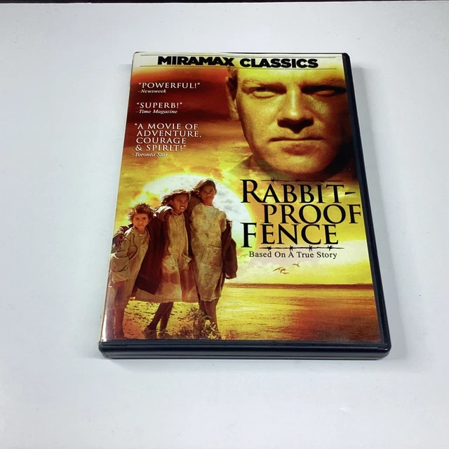 RABBIT-PROOF FENCE DVD 2002 Miramax Classics Drama Peter Gabriel $5.00 ...