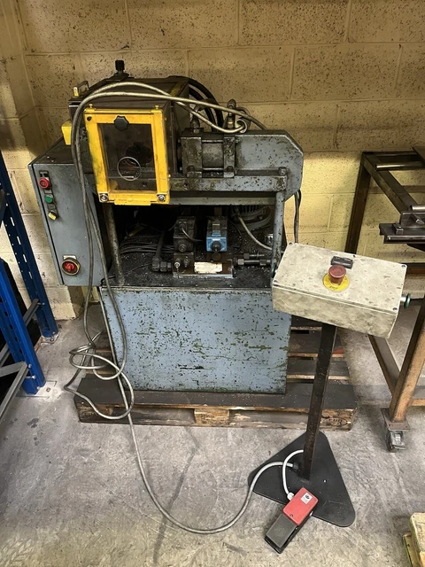 ADDISON FORMASTER 35MM diameter rated tube pipe end forming machforming ...