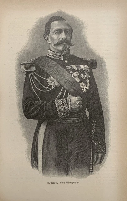 CHARLES-DENIS BOURBAKI - General - Franco-German War - French Military ...