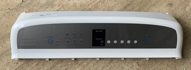 FISHER PAYKEL TL Washing Machine Control Panel Face Facia WA1065G1 $99. ...