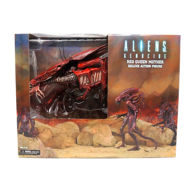 NEW NECA RED Alien Queen Xenomorph Genocide Ultra Deluxe Aliens 15 ...