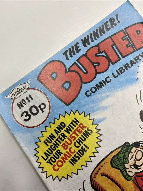 BUSTER COMIC LIBRARY #11 - A FLEETWAY LIBRARY - 1985 Vintage Comic Nostalgia £5.99 - PicClick UK
