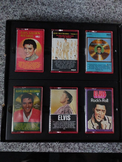 ELVIS PRESLEY - 6 cassette limited edition box set (see description ...