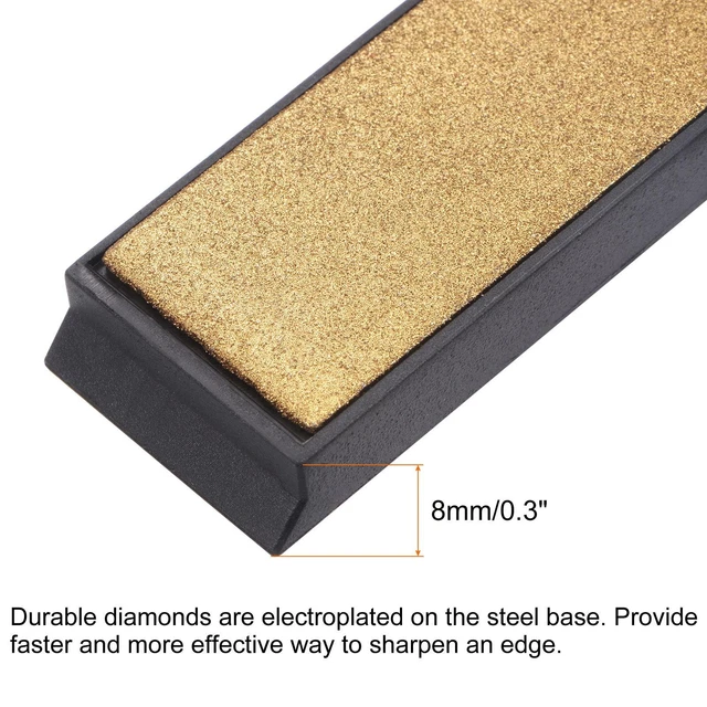 150MM X 20MM 150 Grits Titanium Coated Diamond Whetstone Sharpening ...