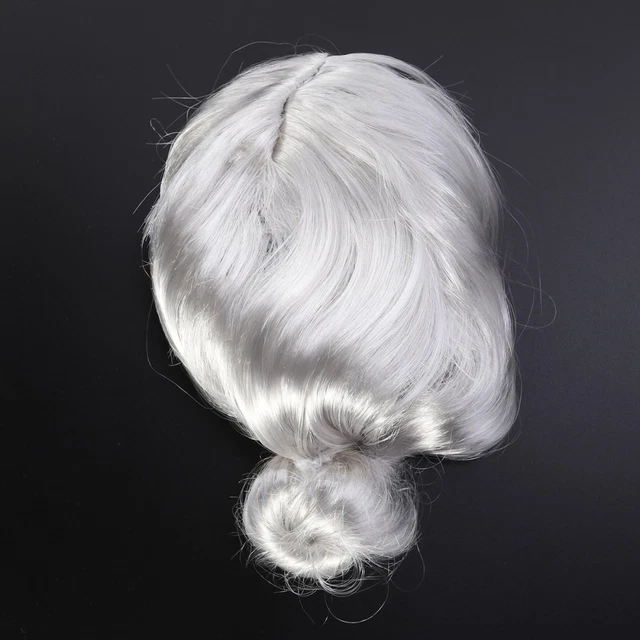 OLD LADY WIG Grandma Bun Hairstyle For Cosplay Aged Women Wig Cosplay ...