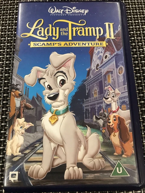 ORIGINAL VHS TAPE Of Disneys Lady And The Tramp 2 £25.99 - PicClick UK