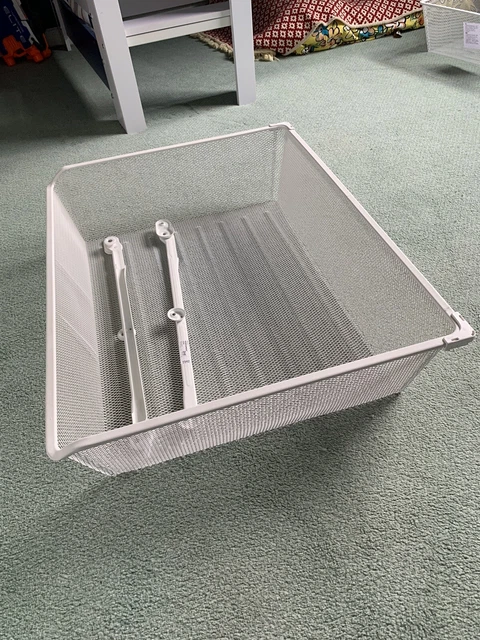 IKEA KOMPLEMENT MESH basket For PAX wardrobes. 100w x 58d £25.00 - PicClick UK