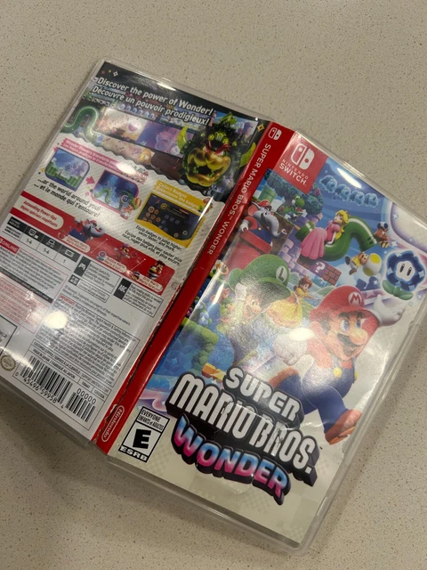 SUPER MARIO BROS Wonder - Nintendo Switch - Case Only No Game $9.50 ...
