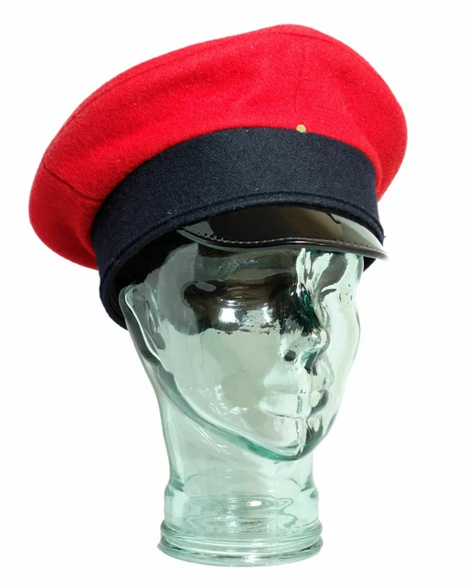 BRITISH ROYAL MILITARY Police RMP surplus dress uniform peaked cap £14. ...