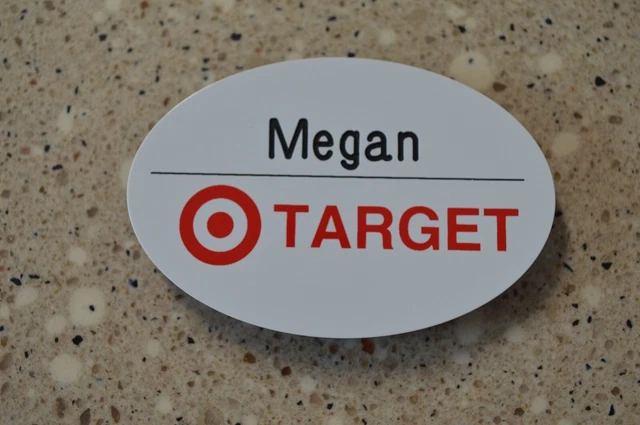 TARGET NAME TAG Caleb Official Name Badge Magnet Backing 8 00 