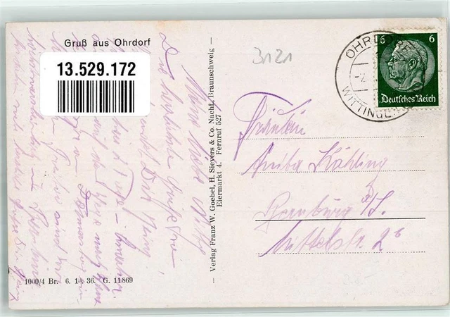 13529172 - 3120 Ohrdorf Gut Krueger & Sueltmann Pfarrhaus Bahnhof ...