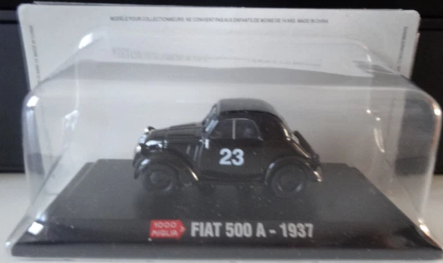FIAT - 500A Ghiringhelli - 1000 Miglia 1937 - Franco Spotorno, Besana ...