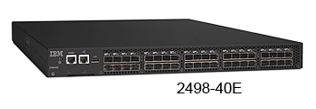IBM BROCADE SYSTEM Storage SAN40B-4 Type 2498-B40/40E 249840E 8GB SAN ...