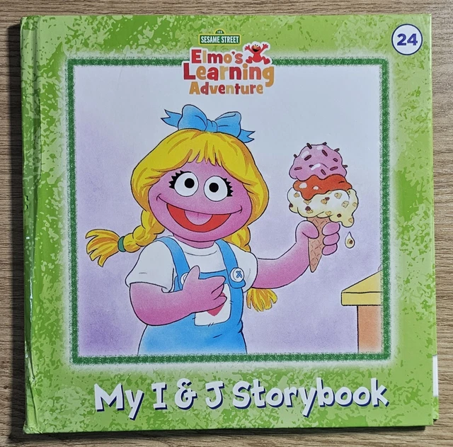 Ω SESAME STREET: Elmo's Learning Adventure - My I & J Storybook • Book ...