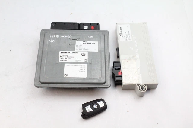 BMW E60 E61 E63 E64 M5 M6 S85 Smg Motor Kontrolle ECU, CAS3 Modul, Key ...