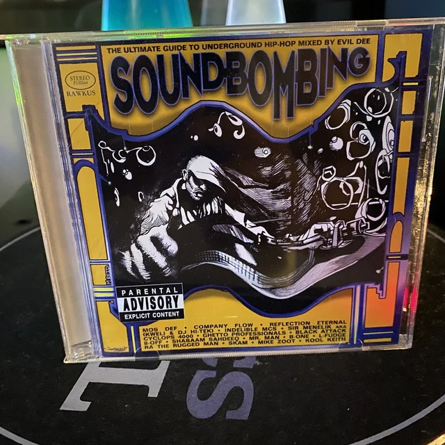 SOUNDBOMBING CD HIPHOP Rap Rawkus Records Mos Def Company Flow Kweli ...
